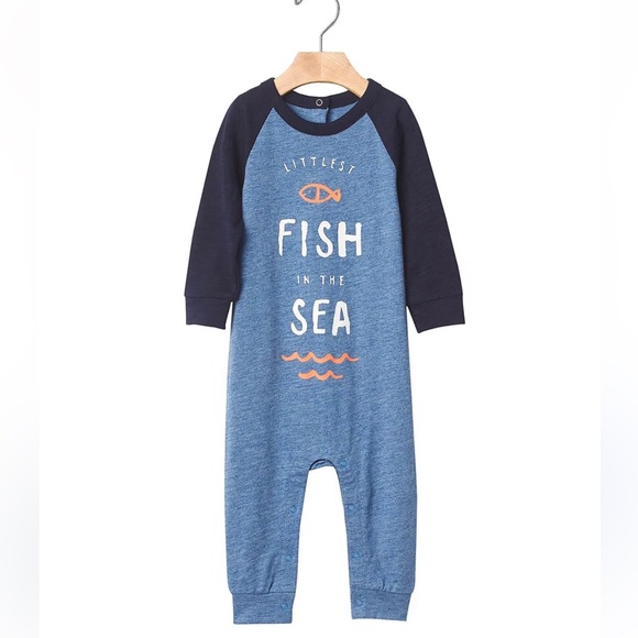 GAP | One Pieces | Gap Littlest Fish In The Sea One Piece Blue And ...